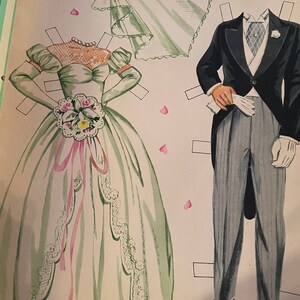 Here’s the Bride Paper Dolls - Etsy