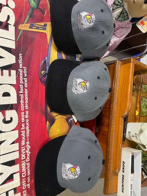 Wrestling Eagle Logo Ball Cap Hat Adjustable Baseball - Gem