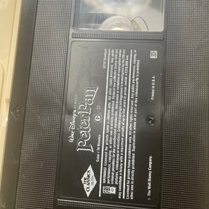 Peter Pan VHS Vintage Walt Disney - Etsy