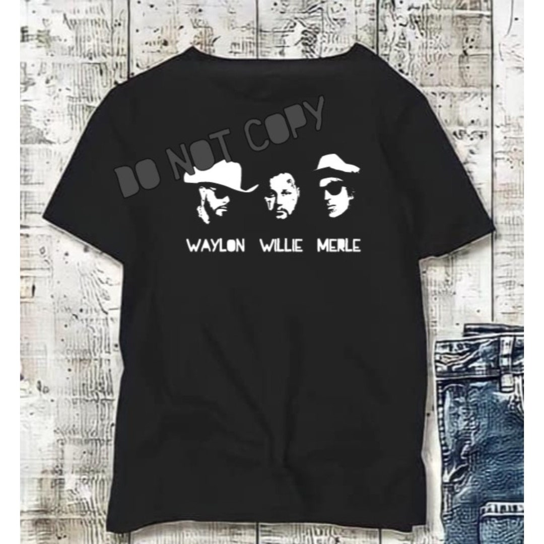Jelly Roll, Yelawolf, Struggle Jennings - Willie, Merle, Waylon Tee ...