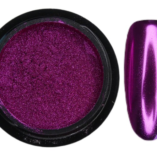 Blue Chrome Powder Metallic Pigment for Nail Art 0.5g - Etsy