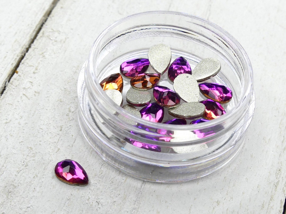 Crystals - Tear Drop Shape (20pc) - Etsy
