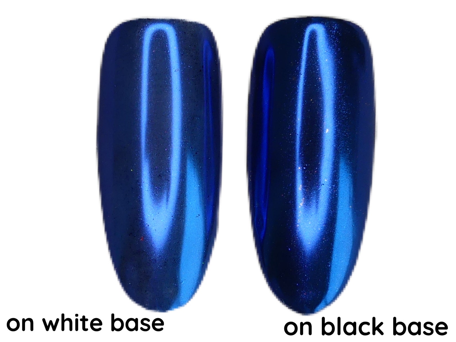 Blue Chrome Powder Metallic Pigment for Nail Art 0.5g - Etsy