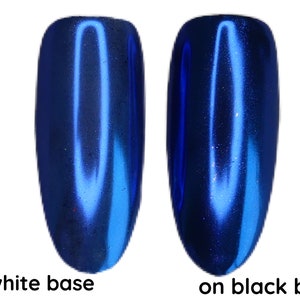 Blue Chrome Powder Metallic Pigment for Nail Art 0.5g - Etsy