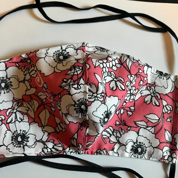 Coral Face Mask - Etsy