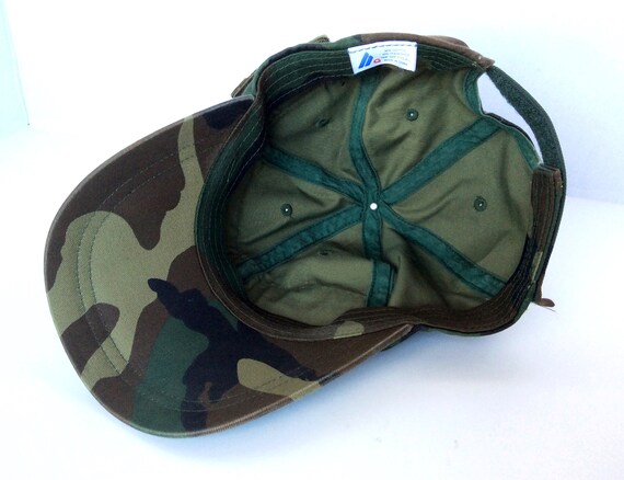 vintage CAMO pocket ball CAP hat - Gem