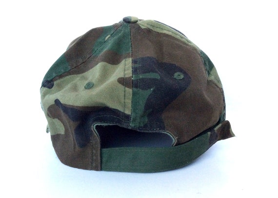 vintage CAMO pocket ball CAP hat - Gem