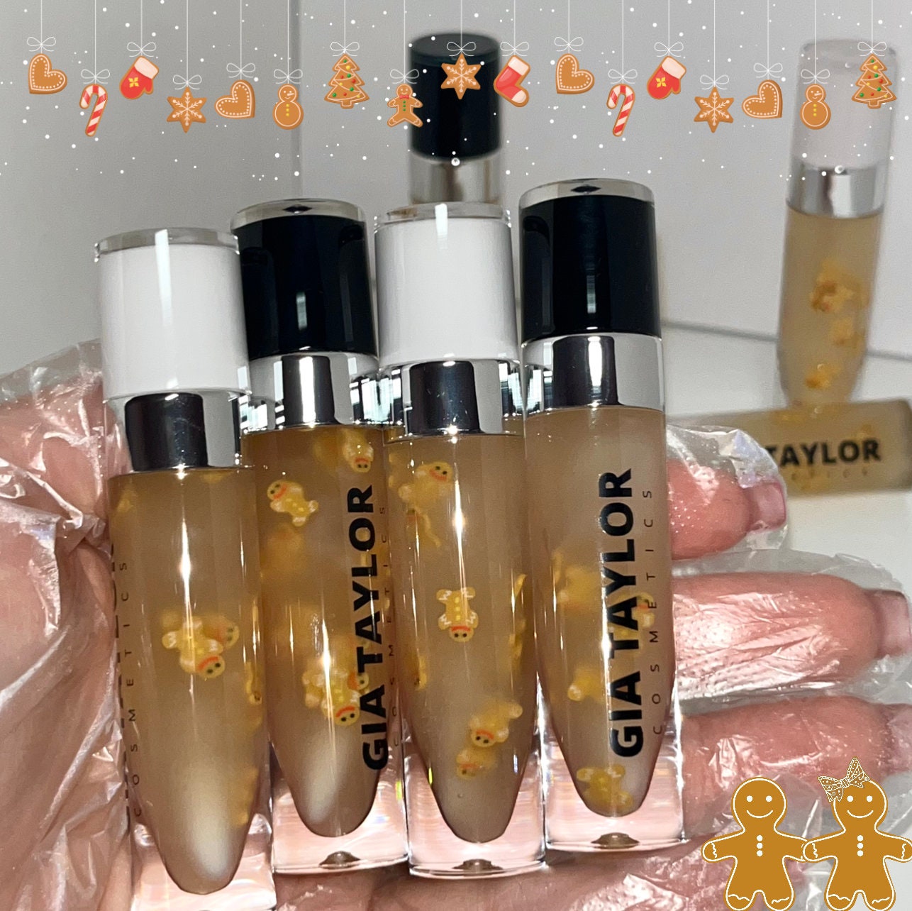 Gingerbread Cookie Gloss Holiday Christmas Gingerbread - Etsy