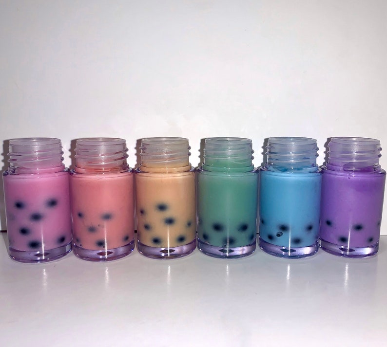 Bubble Tea Lipgloss Boba Tea Lipgloss Matcha Green Tea - Etsy Canada