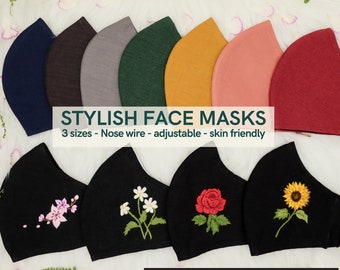 Stylish Face Mask - Etsy