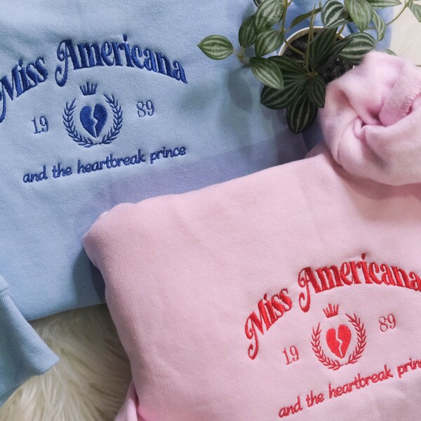 Taylor Swiftie Merch Sweatshirt Embroidered - Etsy