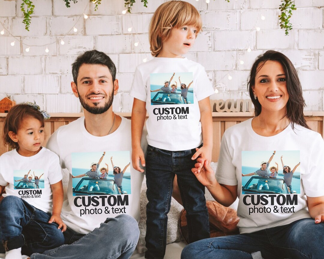 Custom Photo Shirt Custom Tshirts Personalized Tshirt - Etsy Canada