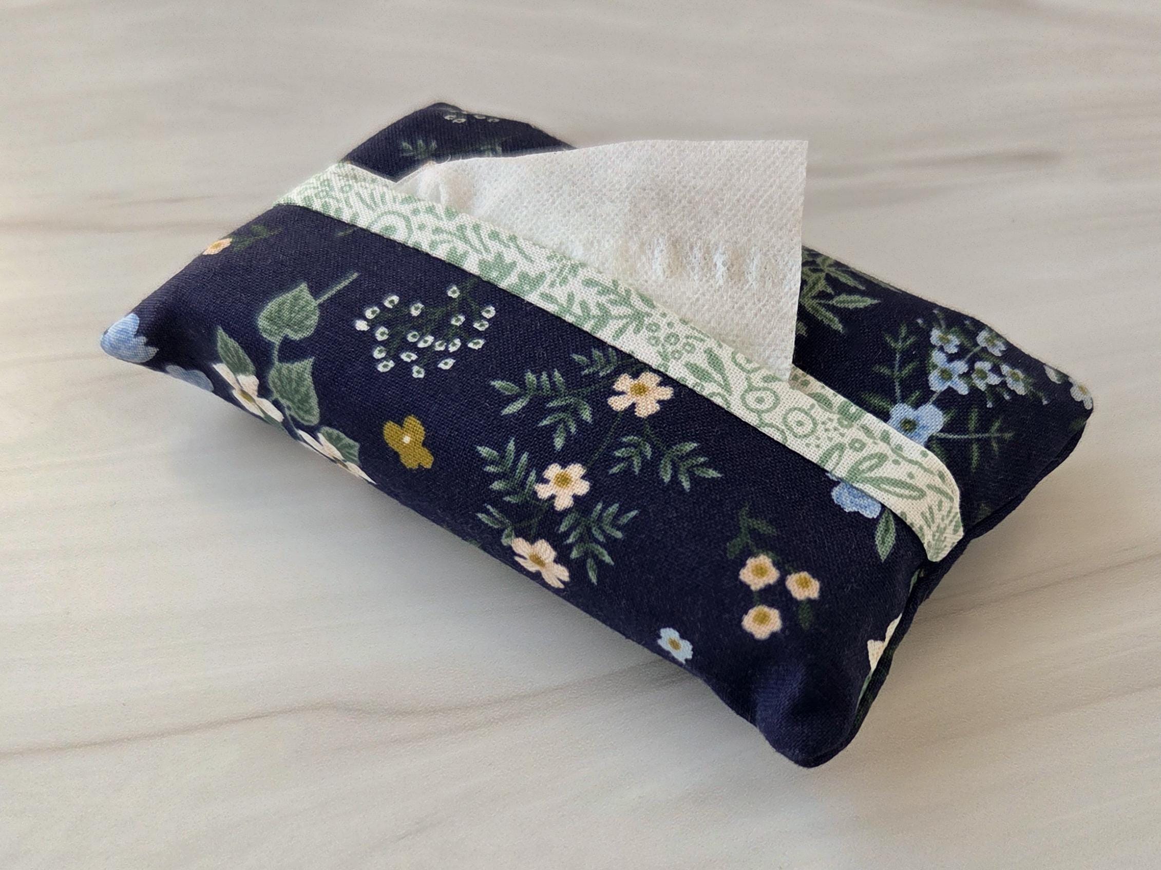 Fabric Tissue Holder, Rifle Paper Co Travel Tissue Pouch for Purse ...