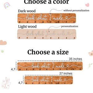Personalized Look What I Made Sign, Playroom Name Sign, Child Art ...