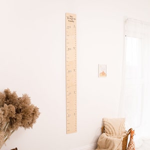 Family Wall Growth Chart, Personalized Birthday Kids Gift for Boy or ...