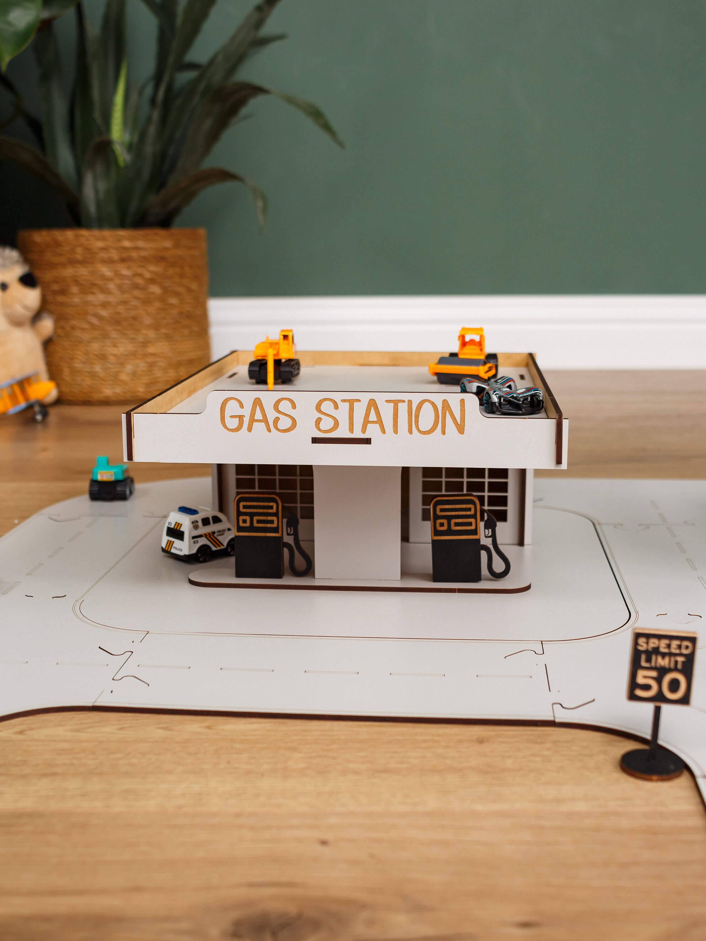 Wooden Car Track Toddler Gift for Kids Birthday Boy - Etsy