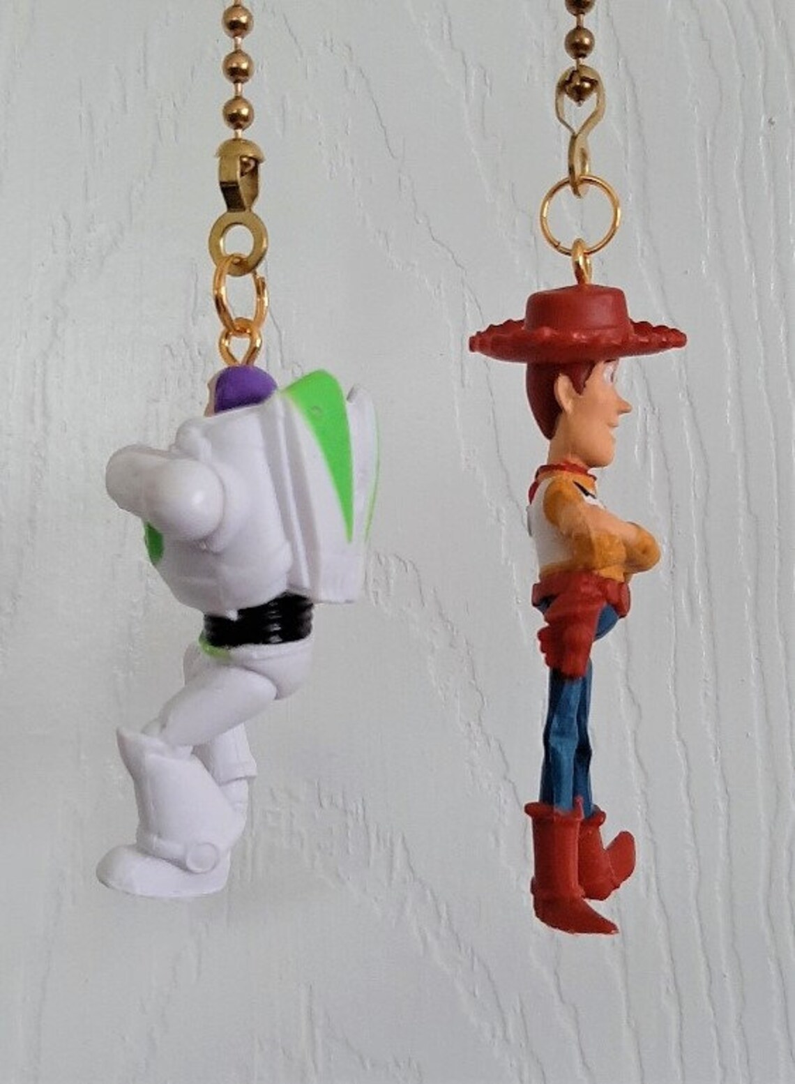 Buzz Lightyear & Woody Toy Story Ceiling Fan and Light Pulls - Etsy