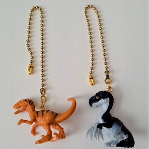 Atrociraptor & Therizinosaurus Dinosaur Ceiling Fan and Light - Etsy