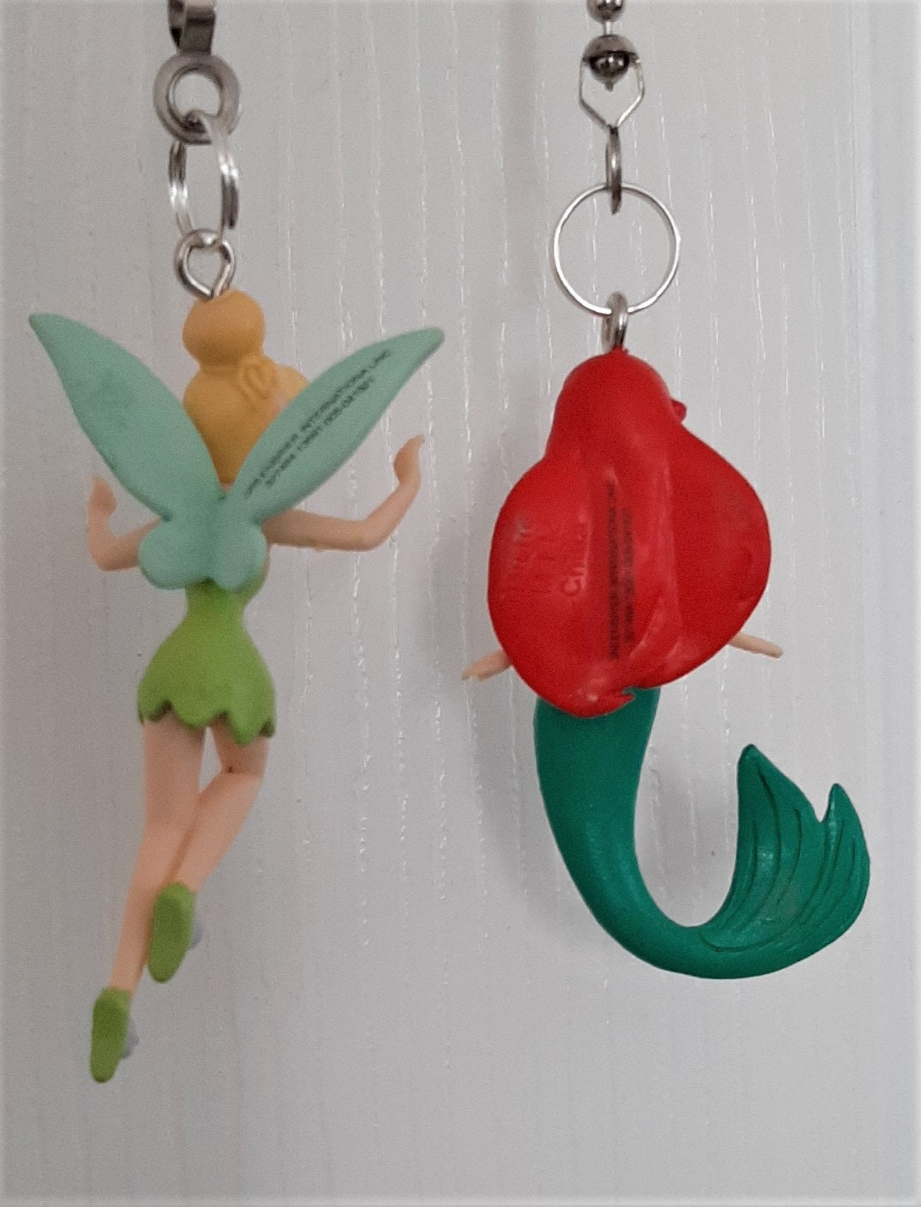 Tinker Bell & Ariel Little Mermaid Ceiling Fan and Light Pulls - Etsy