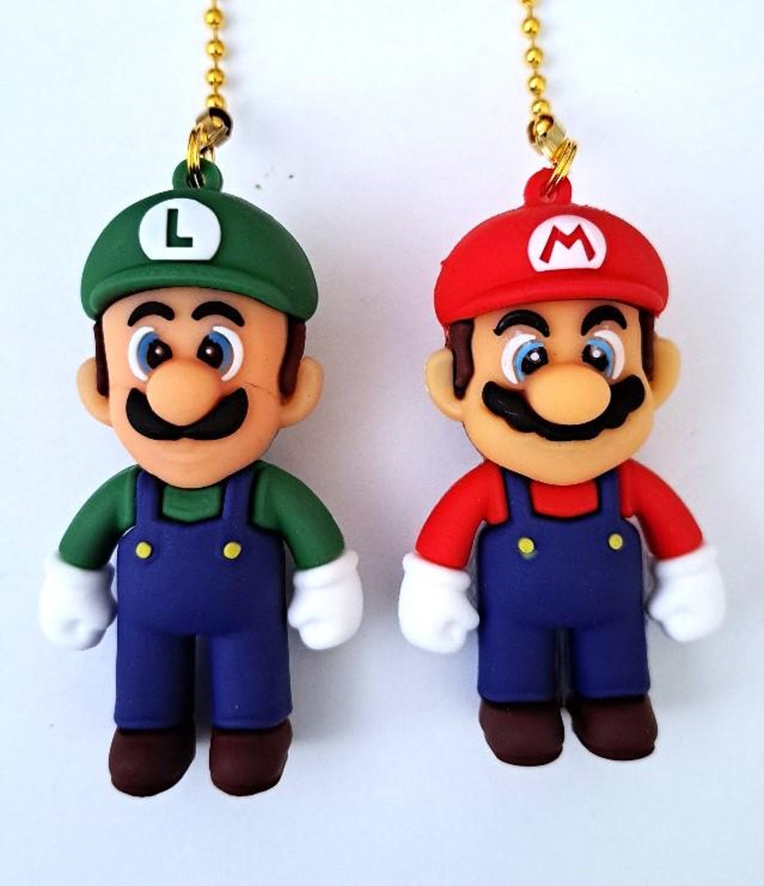 Mario & Luigi Ceiling Fan and Light Pulls Super Mario - Etsy