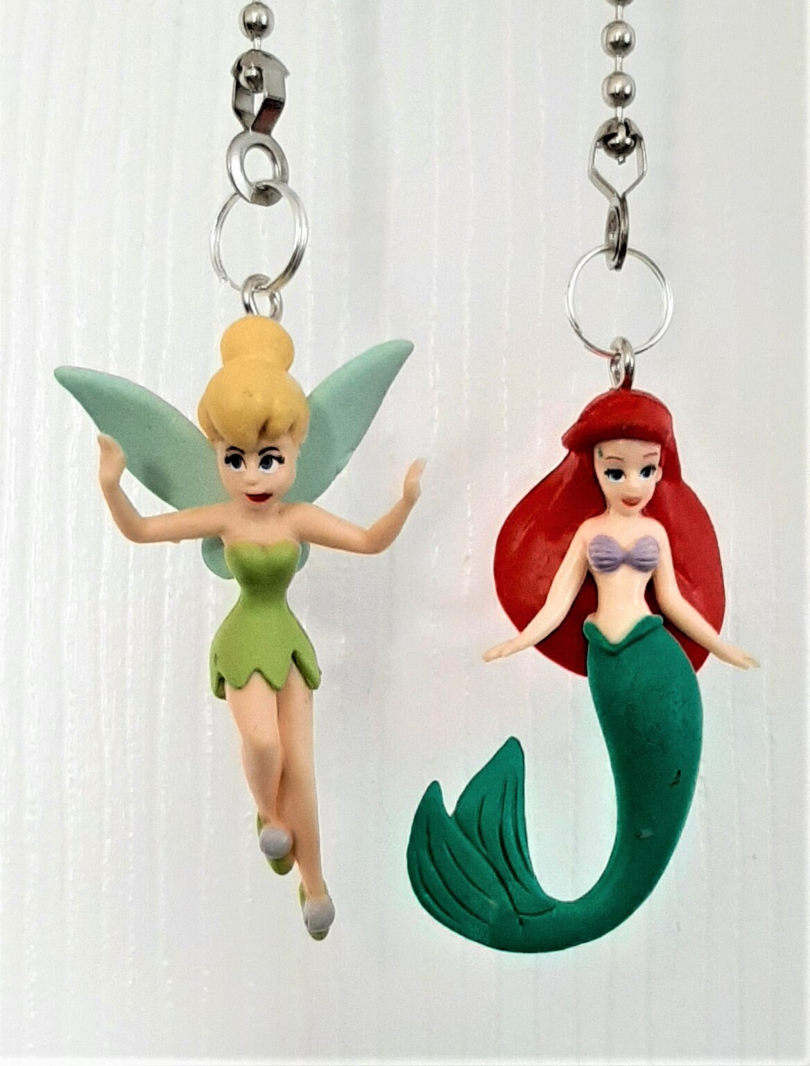 Tinker Bell & Ariel Little Mermaid Ceiling Fan and Light Pulls - Etsy