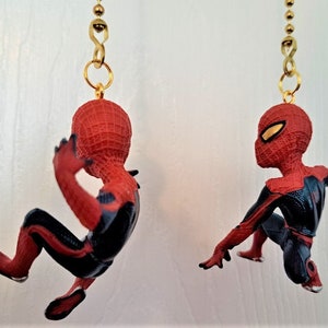 Spiderman, Spider-man, Spider Man, Marvel Ceiling Fan and Light Pulls ...