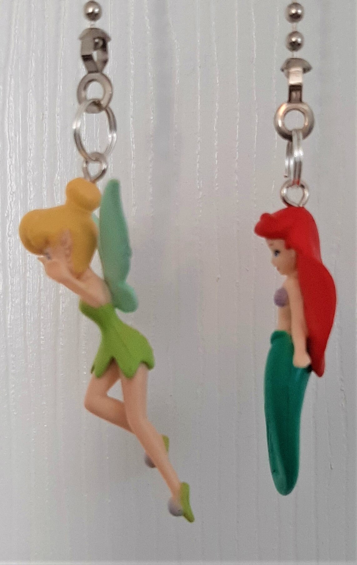 Tinker Bell & Ariel Little Mermaid Ceiling Fan and Light Pulls - Etsy