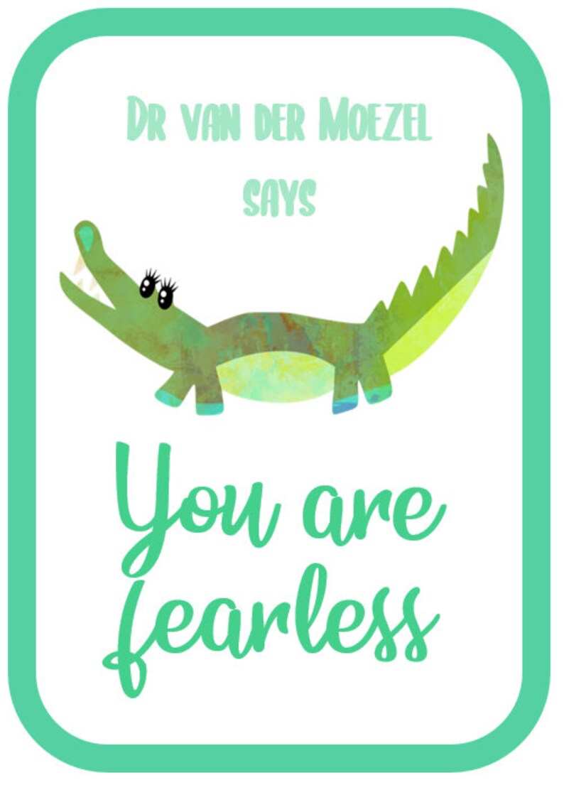 I Was Brave Doctor Reward Stickers | Personalised Doctors Stickers ...