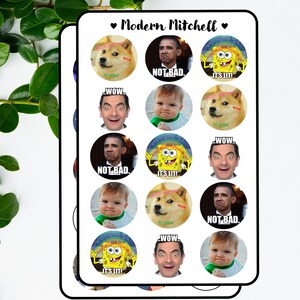 Funny Meme Teacher Stickers | Classroom Stickers - Etsy Australia