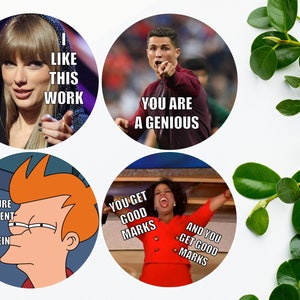 Funny Meme Teacher Stickers Classroom Stickers Reward Modern Popular ...