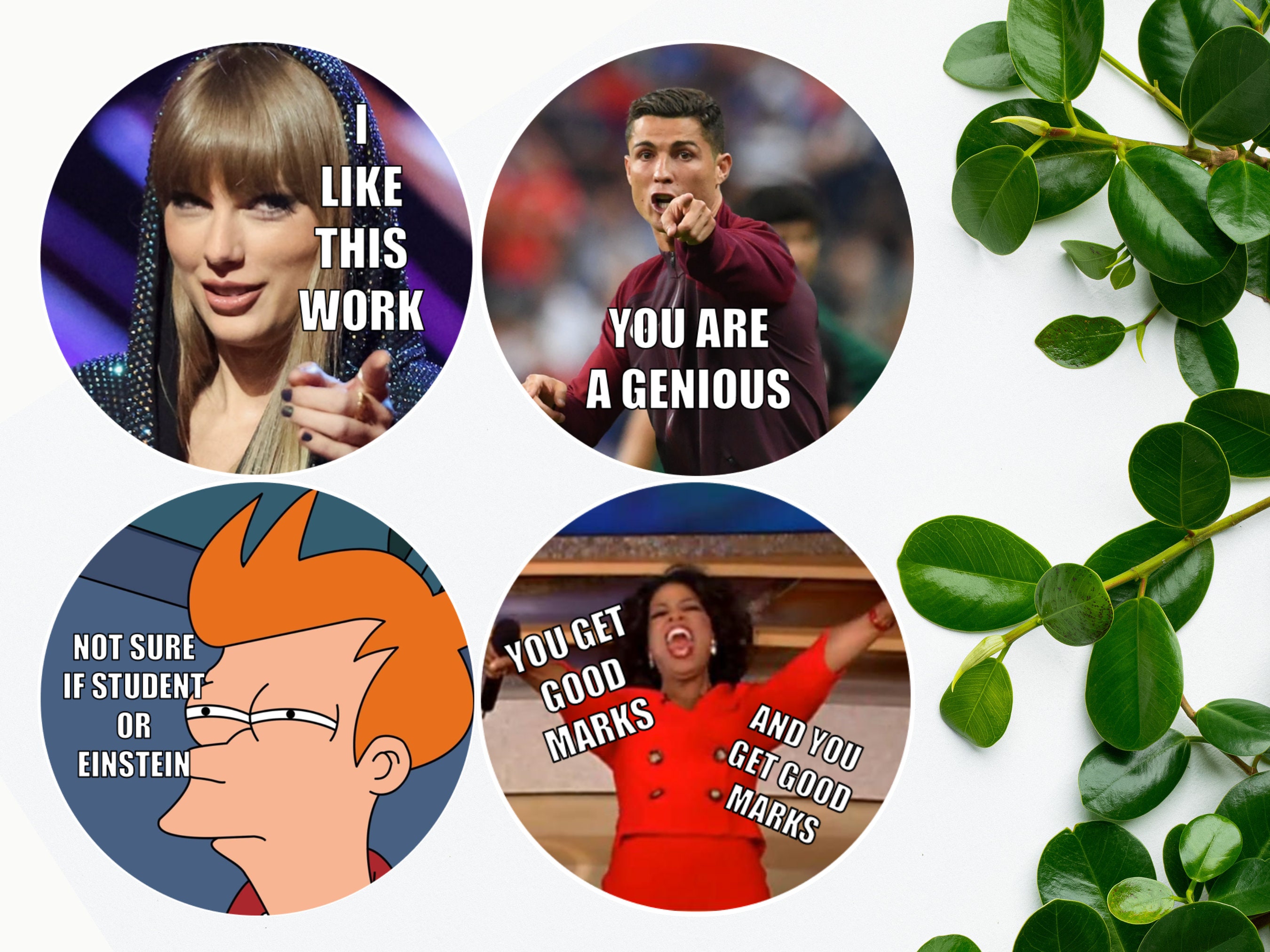 Funny Meme Teacher Stickers Version 5 Classroom Stickers Reward Modern ...