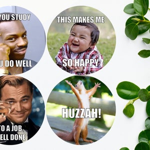 Funny Meme Teacher Stickers Classroom Stickers Reward Modern Popular ...