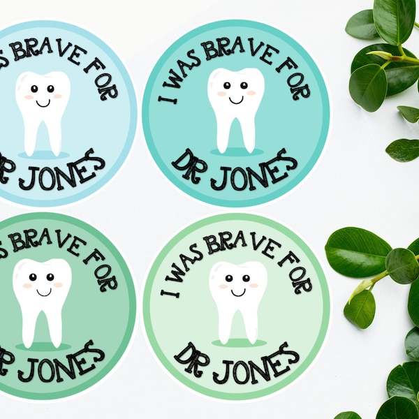 Dentist Reward Stickers - Etsy