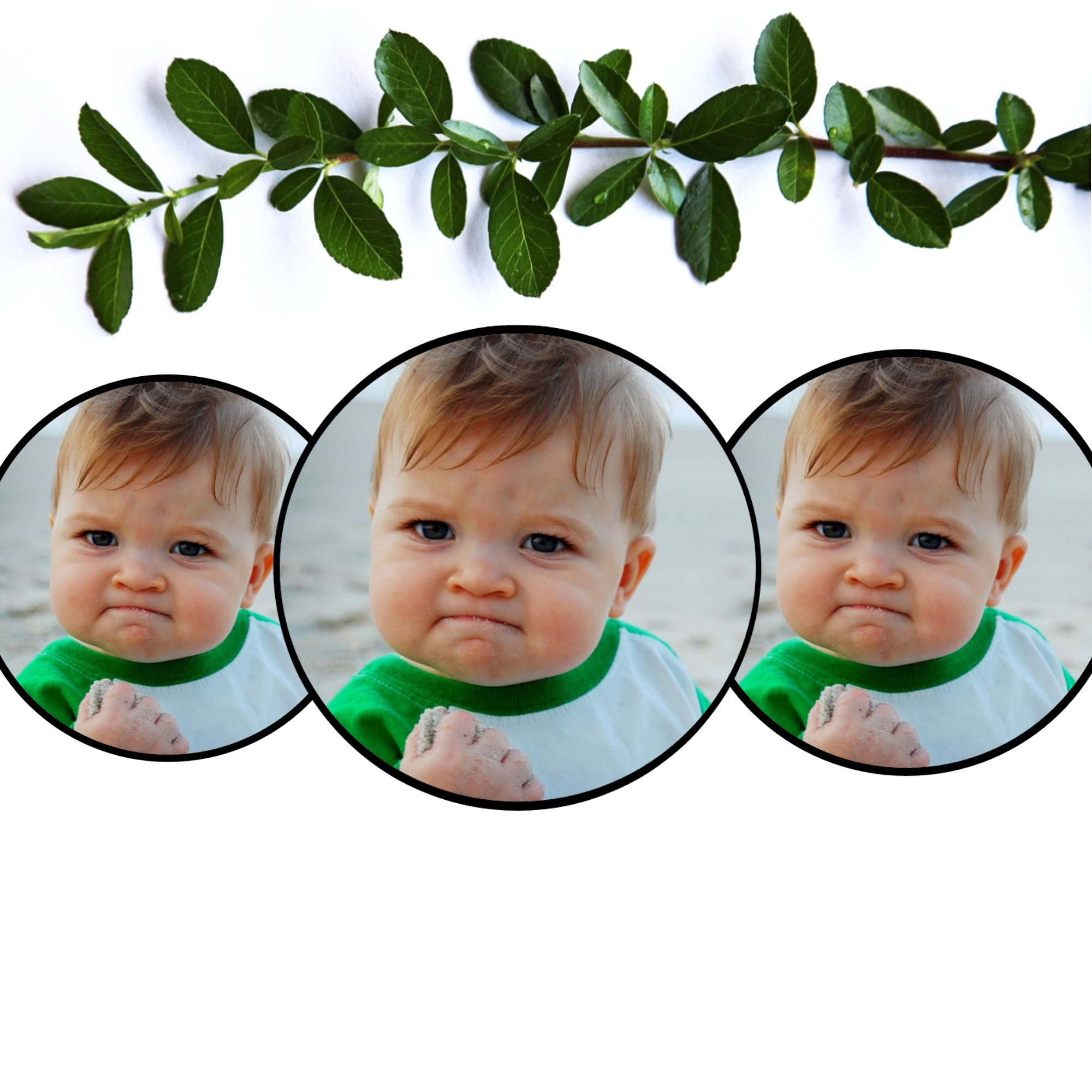 Baby Meme Fist Blank