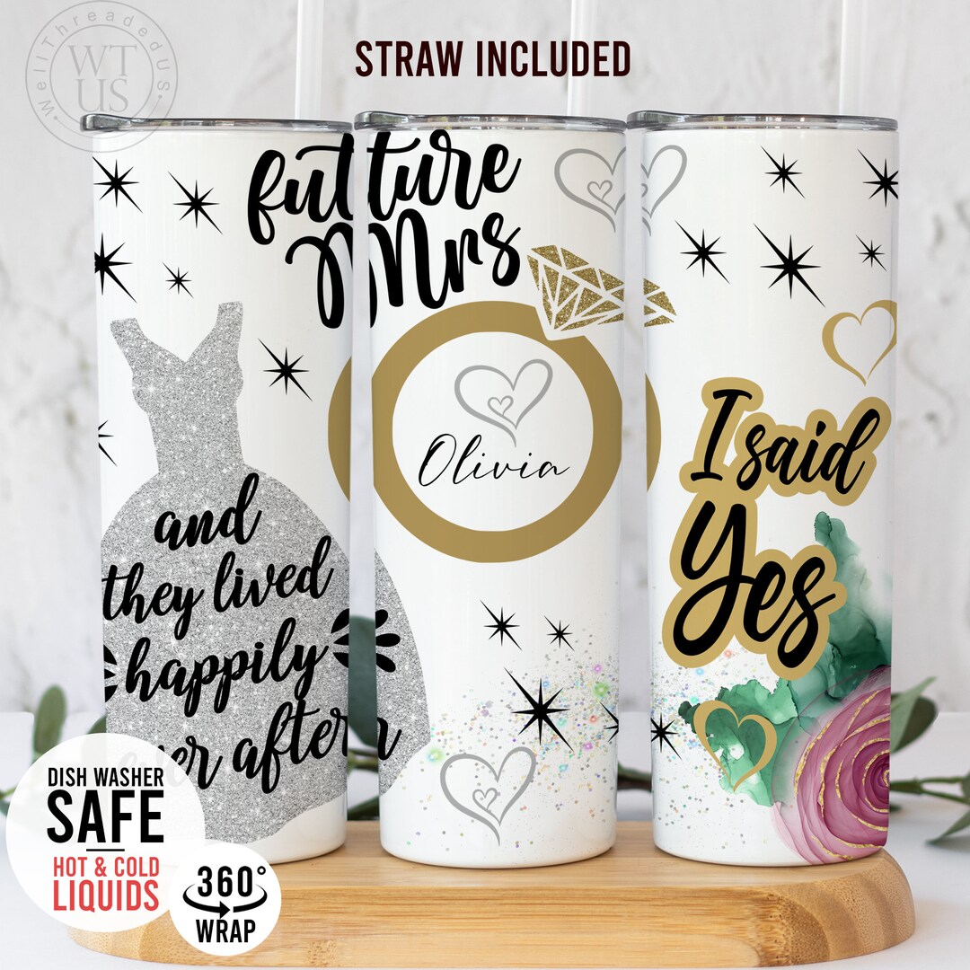 Bridal 20oz Tumbler Bride Tumbler Bride Gift Bridal Tumbler Bridal Cup ...