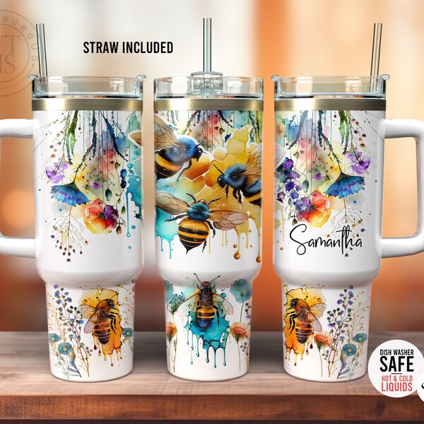 Bee Tumbler - Etsy