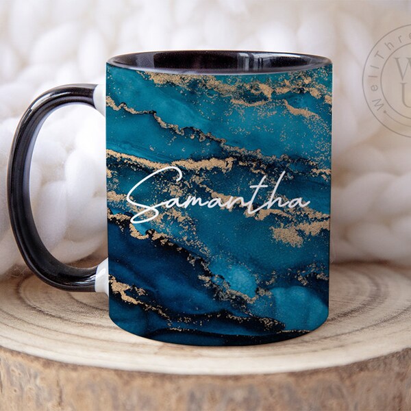 Marble Coffee Mug - Etsy