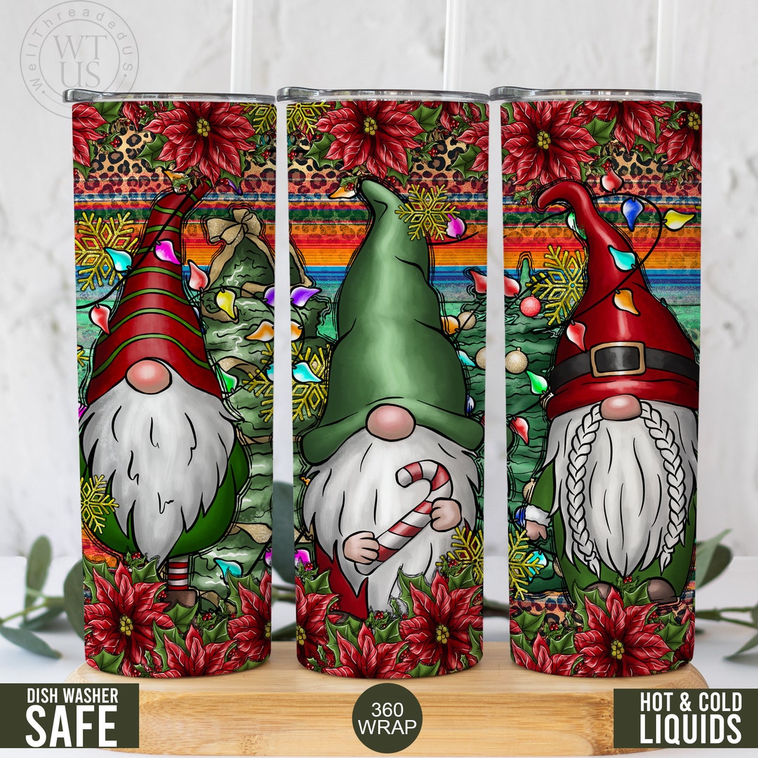 Merry Christmas Tumbler With Straw Winter Tumbler Christmas - Etsy