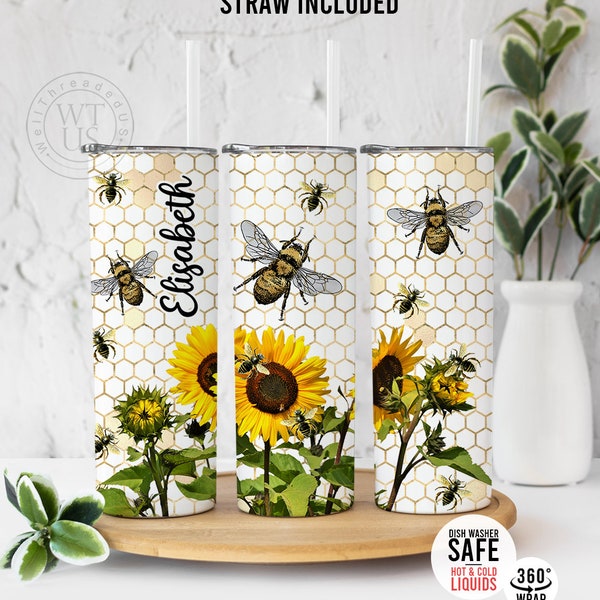 Bee Tumbler - Etsy