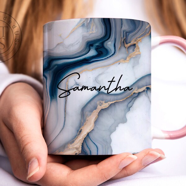 Marble Coffee Mug - Etsy