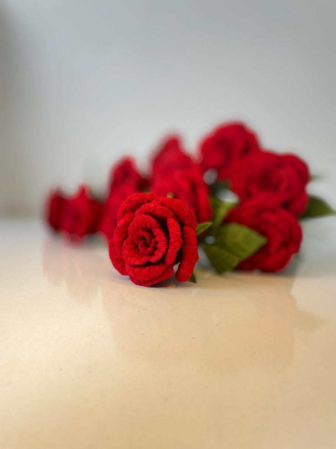 DIY Rose Flower Material Set, DIY Gift for Her DIY Valentine's Gift ...