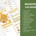 Beekeeping Log Book Printable Beekeeping Journal Beekeeping Record Book ...