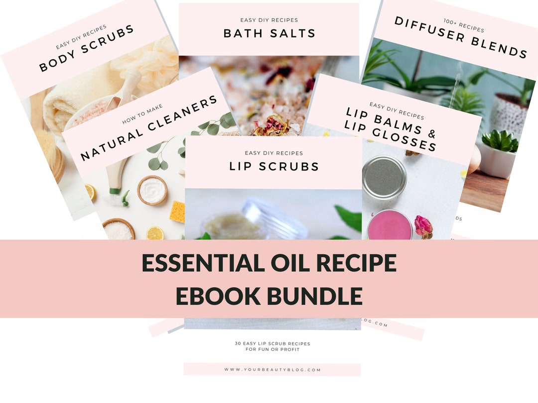 Skin Care Recipe Book Essential Oil Recipe Ebook Bundle Over 200 ...