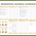 Beekeeping Log Book Printable Beekeeping Journal Beekeeping Record Book ...