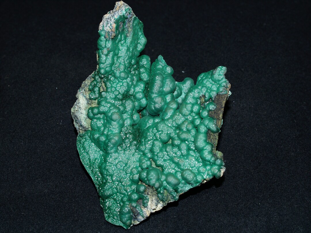Botryoidal Malachite Specimen - Etsy