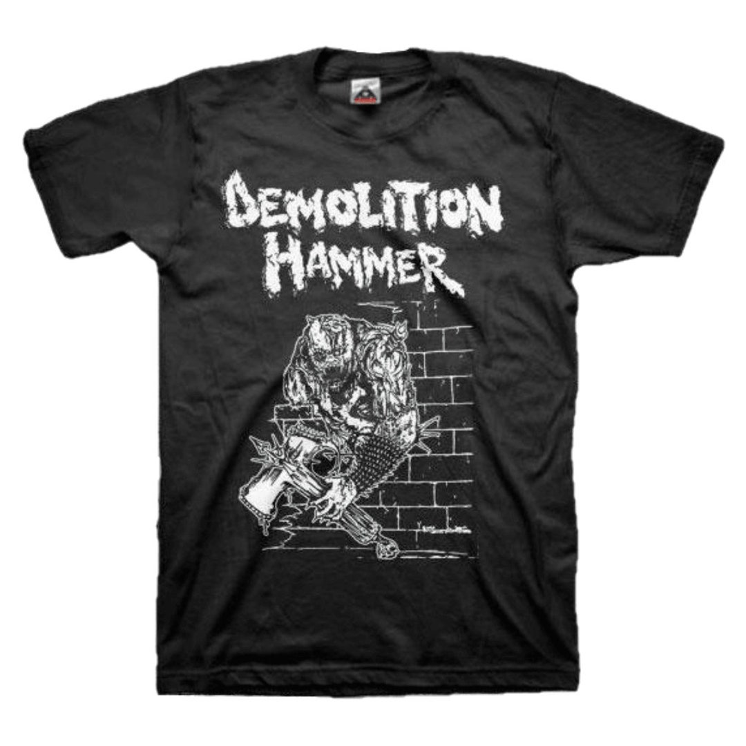 Demolition Hammer Brutal Skull Attack T-shirt - Etsy