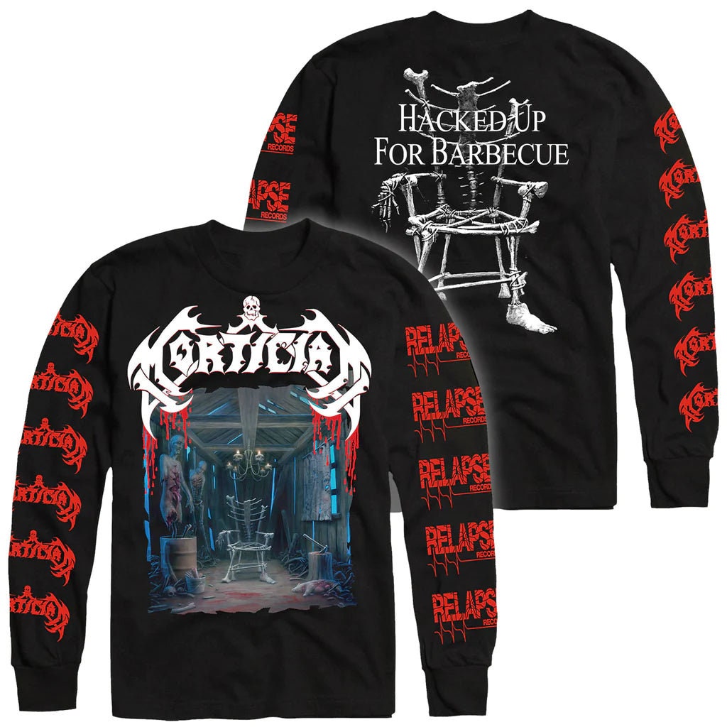 Mortician Hacked up for Barbecue Longsleeve T-shirt - Etsy