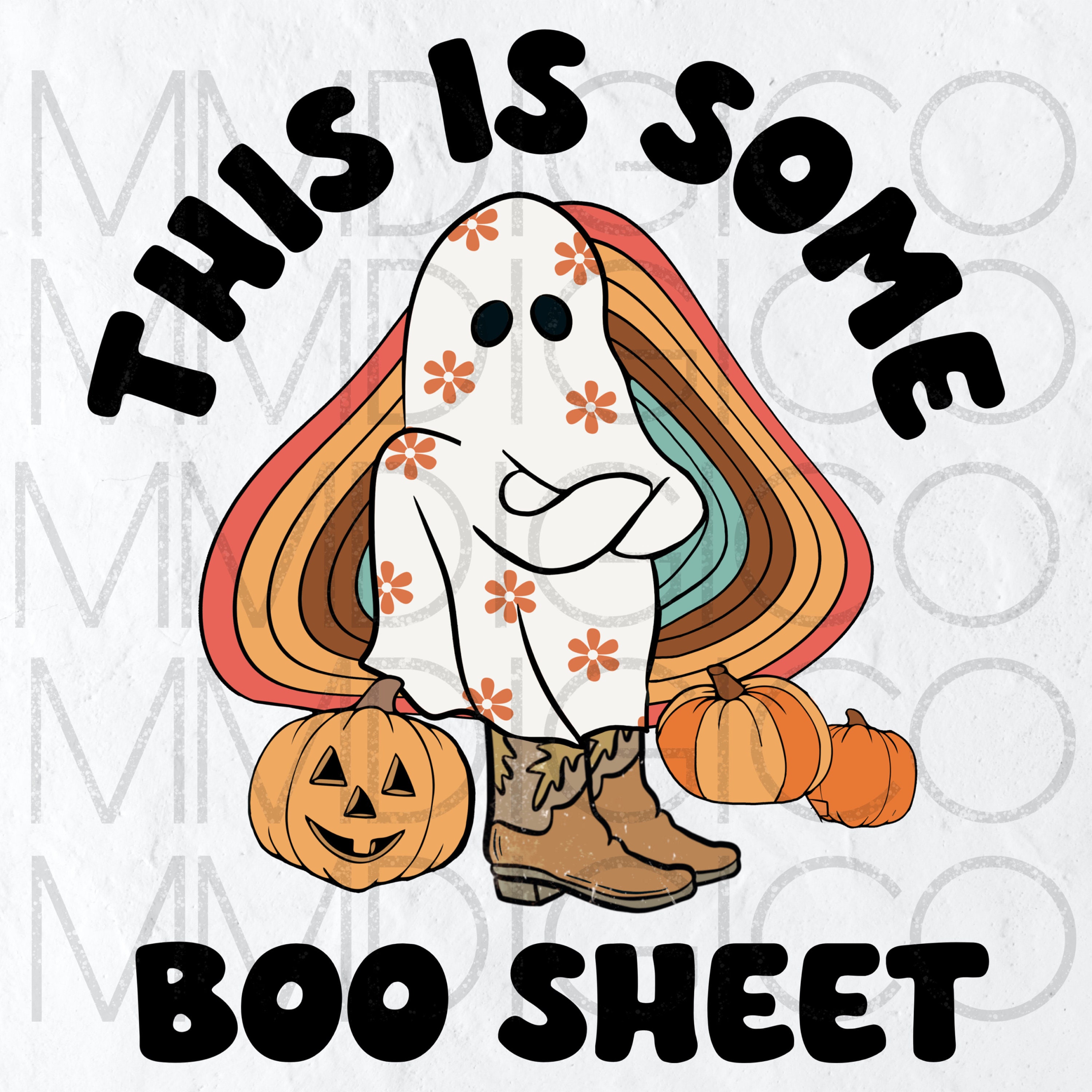 Funny Halloween PNG, Ghost, Halloween Shirt, This is Boo Sheet DIGITAL ...