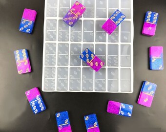 Molds Rugby domino silicone mold Craft Supplies & Tools etna.com.pe