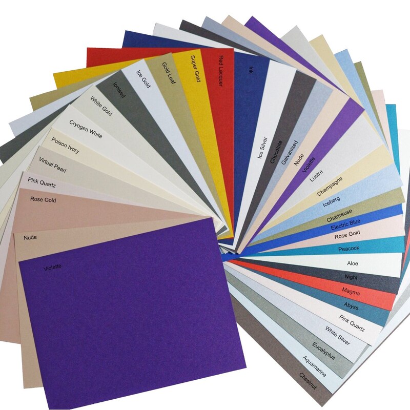 Shimmer Cardstock - Etsy